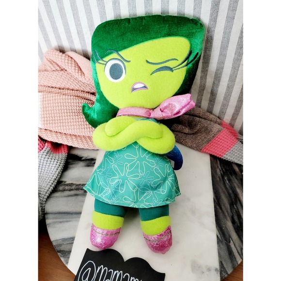 Disney | Toys | Official Disneypixar Inside Out Disgust Plush | Poshmark